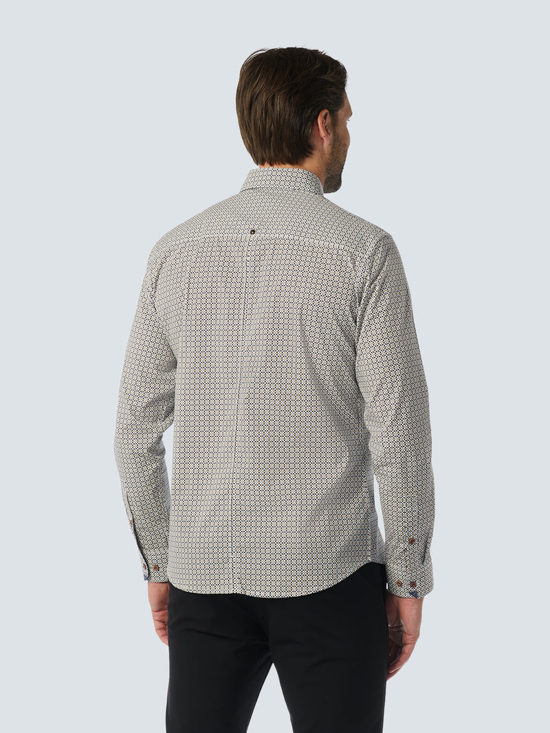 No Excess All Over Printed Long Sleeve Shirt - Night – Texas Radio Hamilton