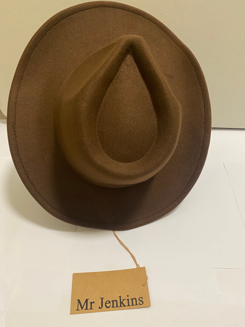 Mr Jenkins Felt Cowboy Hat - Brown – Texas Radio Hamilton